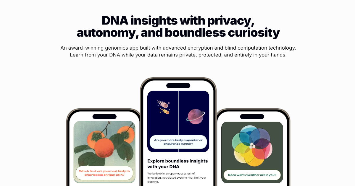 Monadic DNA | Personal DNA insights with privacy, autonomy, and boundless curiosity